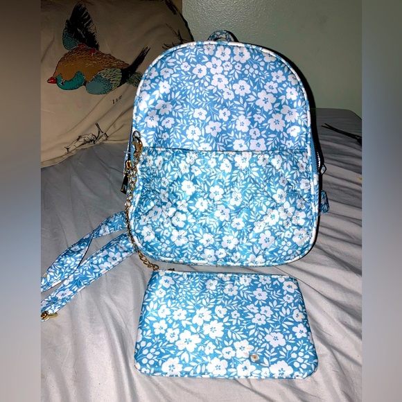 Bags | Mini Flower Backpack | Poshmark